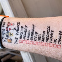 Drinking Around the World Tattoo-food & Wine Festival-epcot World ...