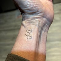 3 Connecting Hearts Temporary Tattoo - Etsy Canada