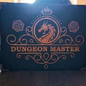 Dm Screen Dnd, Dungeon Master Screen Magnetic Wood, Custom Dm Screen ...