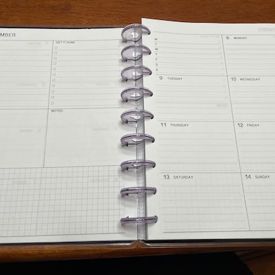 Editable BIG Happy Planner Vertical Inserts, Printable Weekly Planner ...
