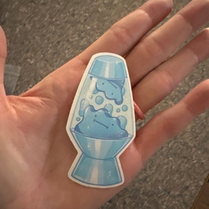 Lava Lamp Stickers Series 6 Pink Blob Lava Lamps Transparent Stickers ...