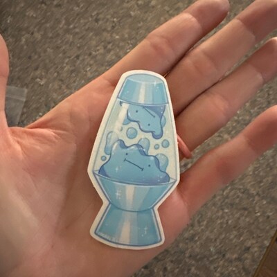 Lava Lamp Stickers Series 6 Pink Blob Lava Lamps Transparent Stickers ...