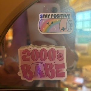 Not in the Mood Throwback Waterproof Sticker Decal/millennial 90s ...