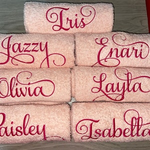 Script Embroidery Font Bundle 3 10 Embroidery FONTS | Etsy