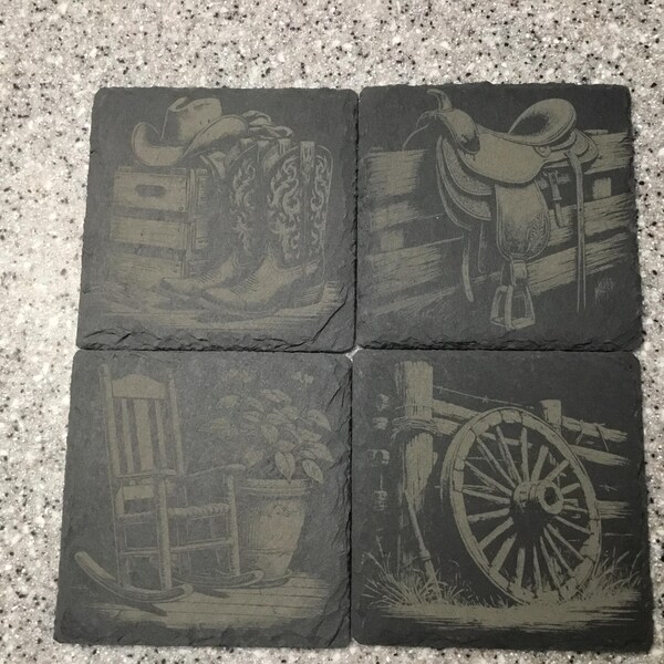 Bigfoot Bundle - 4 SLATE Engrave Files, SVG Instant Digital Download ...