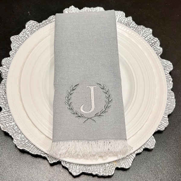 Laurel Wreath Font Frame Embroidery Monogram Frame - Instant Download ...