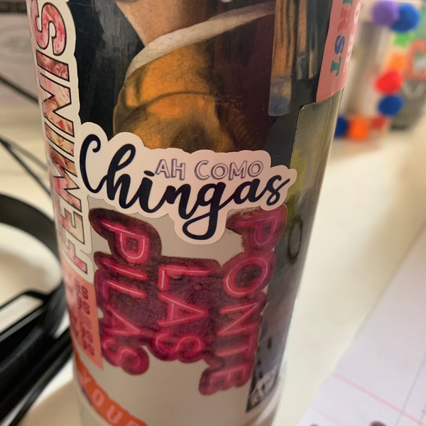 Ah Como Chingas Sticker Mexican Stickers Mexico Stickers Mexican Fiesta ...