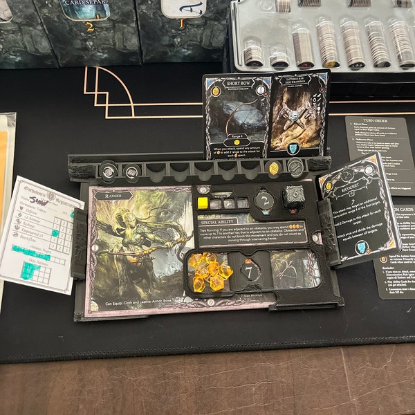 Scythe Upgraded Tokens Power, Encounter, Popularity, Star, Upgrade (STL ...