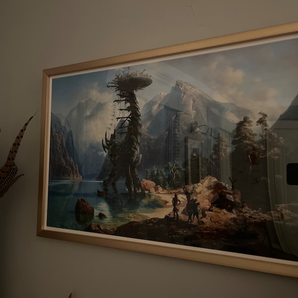Art Print HZD Coming Home, Longneck Landscape, Printed With Archival ...
