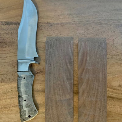 Black Walnut Knife Handle Blocks 2 X 6 With 1, 1-1/4, and 1-1/2 ...