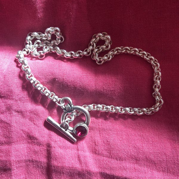 Mens Stainless Steel Shackle Bracelet, Leather Wrap Bracelet, Bold Geo ...