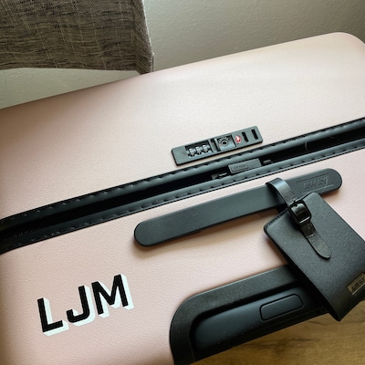 Shadow Monogram Decal 3 Initial Personalized Gift Idea - Etsy