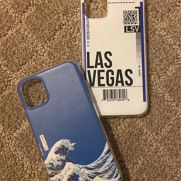 Flight Ticket Phone Case Boarding Pass Coverfor iPhone 17 Pro Max, 16e ...