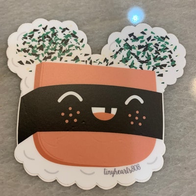 Sticker Mickey Spam Musubi 3 X 2.75 - Etsy