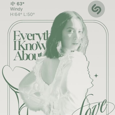 Green Laufey Poster, Everything I Know About Love Art Print for Bedroom ...