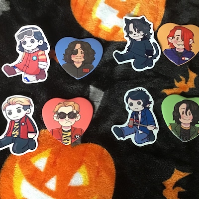 My Chemical Romance MCR Doll Stickers Gerards 3 the - Etsy