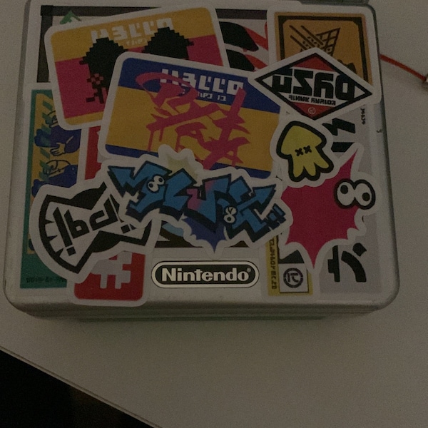 Splatoon Stickers Splatoon Inspired Fan-art Badge Stickers 100 ...