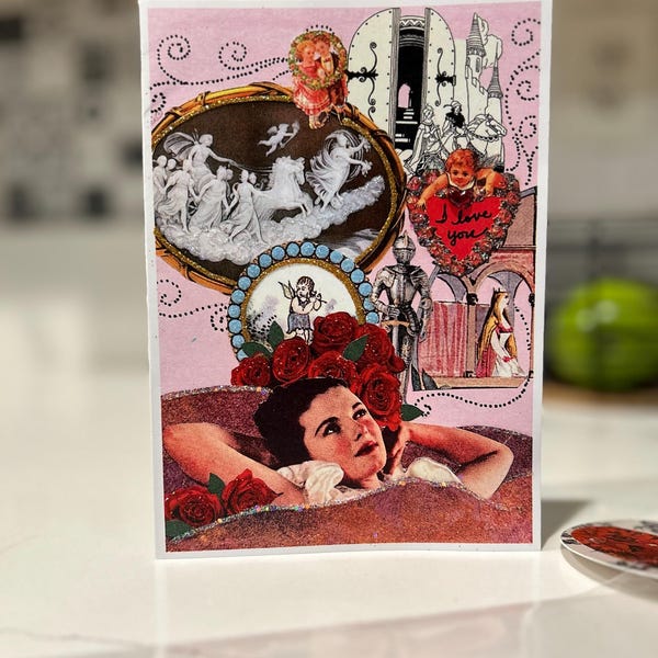 Party Girl Card, Birthday Girl Card, Sister Birthday Card, Glitter ...