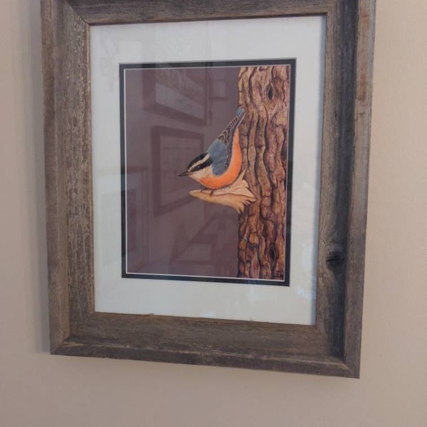 Winter Wren Art Print, Bird Art, Wren Painting, Home Decor, Backyard ...