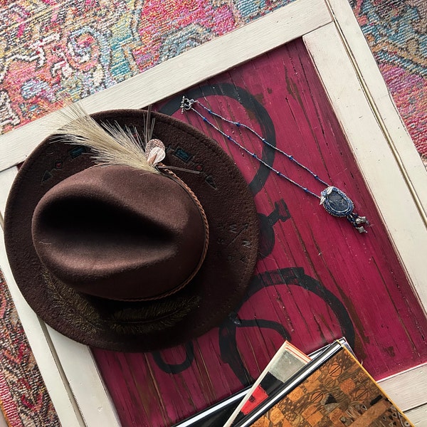 Upcycled Christopher Banks Rust Colored Denim Tennessee Jacket Women's ...