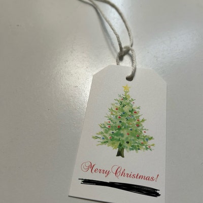 Personalized Watercolor Christmas Calling Card or Sticker Nutcracker ...