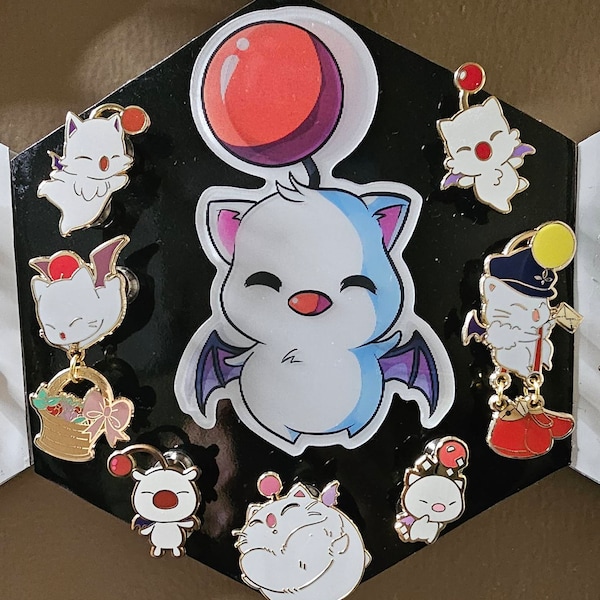 Final Fantasy Fat Moogle Enamel Pin - Etsy