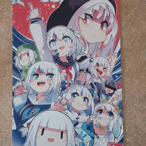 HOLOLIVE - Advent Prison Break Poster 11x17 - Etsy