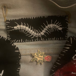 SAMURAI & DRAGON Punk Patch Patches Death Patch - Etsy