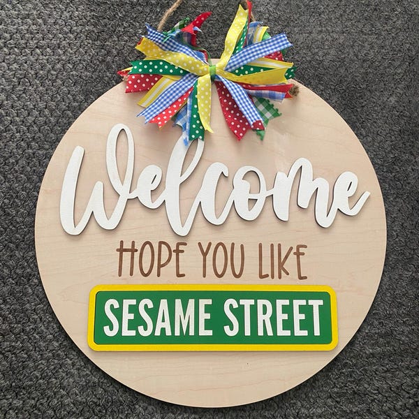 Ms. Rachel Door Hanger - Hope You Like Ms Rachel - Home Decor - Door ...