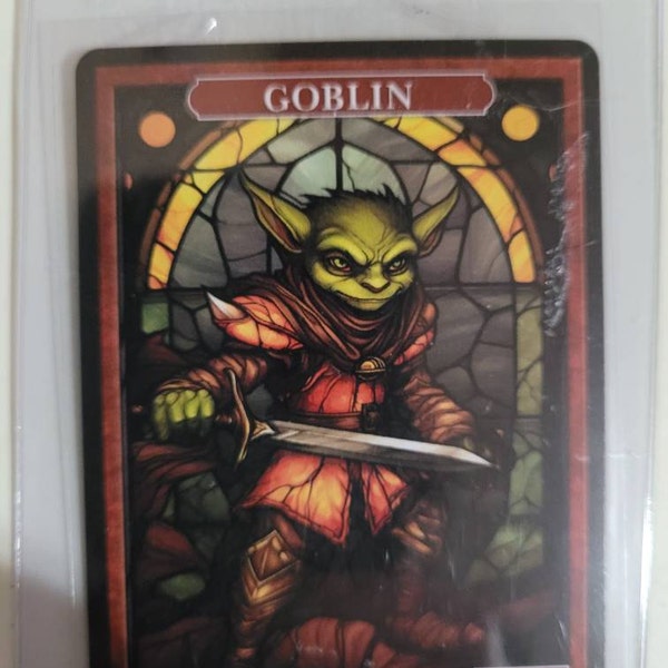 Soldier Token STAINED GLASS SERIES 3 Magic the Gathering Givememana's ...