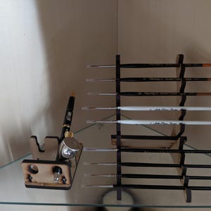 Dragon Tail Horizontal Brush/ Tool Rack - Etsy