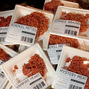 Meat Labels, Halloween Pranks, Fake Food Labels, Funny Food Labels, for ...