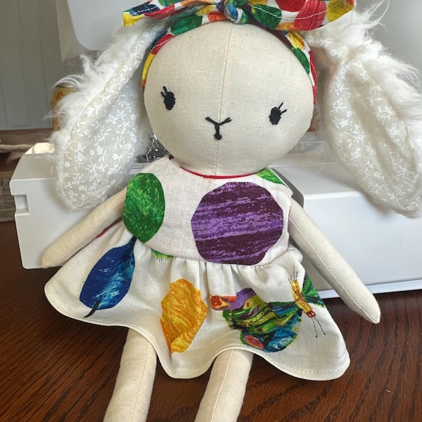 Doll Bed Pattern for Studio Seren Stuffed Animal Doll – Doll Pdf Sewing ...