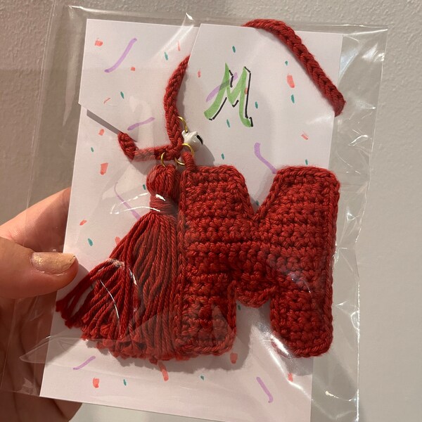 ABC Crochet, Crochet Alphabet, ABC Letters, Initial Keychains, Craft ...