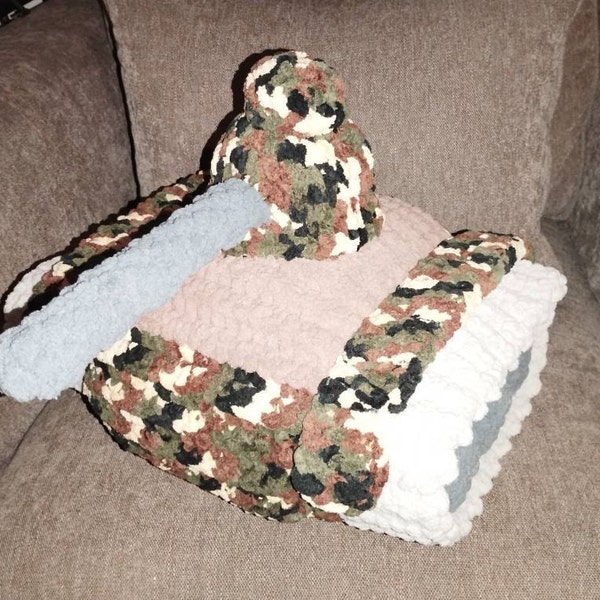 Crochet Army Tank Toy Pattern Only - Etsy