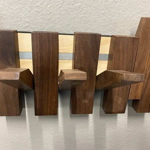 Wooden Hooks,wooden Wall Hangings,long Rows of Hooks,jacket Hooks ...