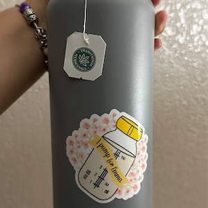 Personalized Breastfeeding Sticker, Breastmilk Sticker, Pumping Mom ...