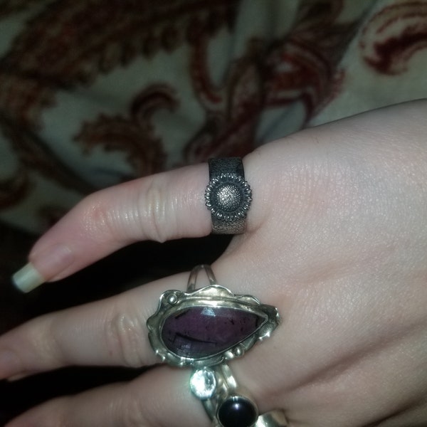 Crescent Moon Ring, Celestial Ring, Witch Ring, Witchy Jewelry, Pagan ...
