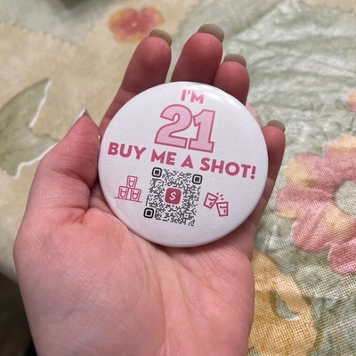 Birthday Venmo Pin Button - Etsy