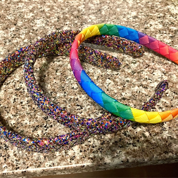 Rainbow Headband- Ombre Headband- Wide Headband Women- Rainbow Birthday ...