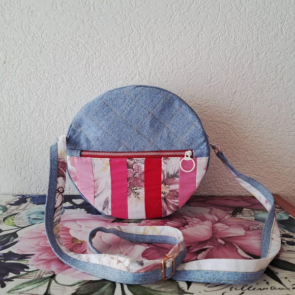 Berlin Round Bag Sewing Pattern, PDF Pattern, Instant Download, How- to ...