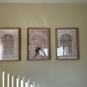 Printable Vintage Mosque Window Decor Wall Art, Mosque Home Decor ...