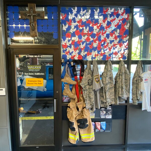 Thin Blue Line Police Bow for Lantern, Police Support Bow, Police Bow ...