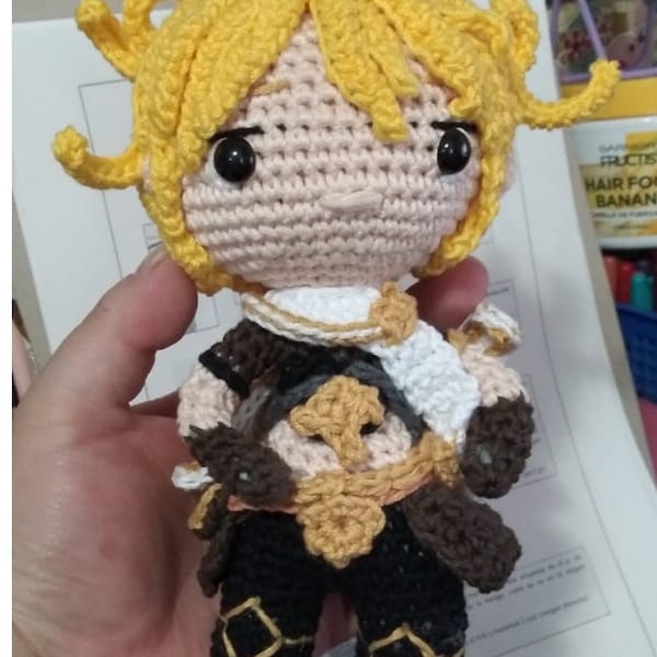 Crochet PDF Pattern : "aether" Chibi Amigurumi - Etsy
