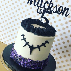 Number 7 Cupcake Topper 7th Birthday Cupcake toppers Glitter | Etsy