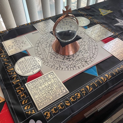 Enochian Holy Table of Practice Altar Cloth - Etsy