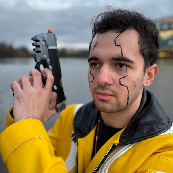 MAX DOC Cyberpunk 2077 Inspired Inhaler for Cosplay 3D Printed Replica ...