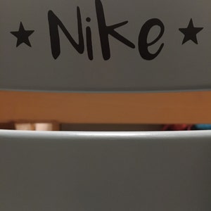 High chair stickers name stickers individual | Etsy