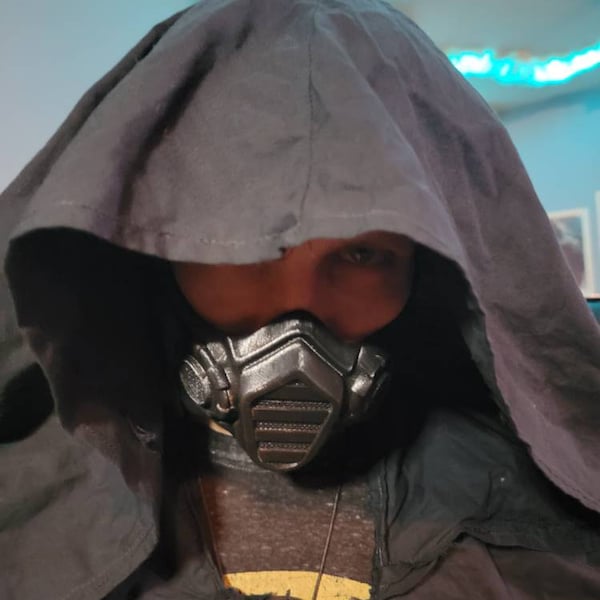Cold Ninja Cosplay Mask by Wekster - Mortal Face Mask - Made in US ...