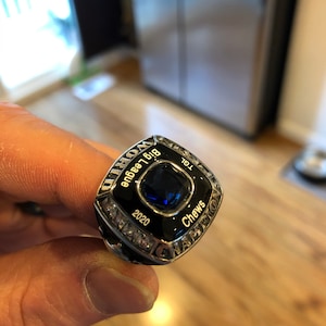 Personalized Custom World Champion Ring Football, Baseball, Basketball ...